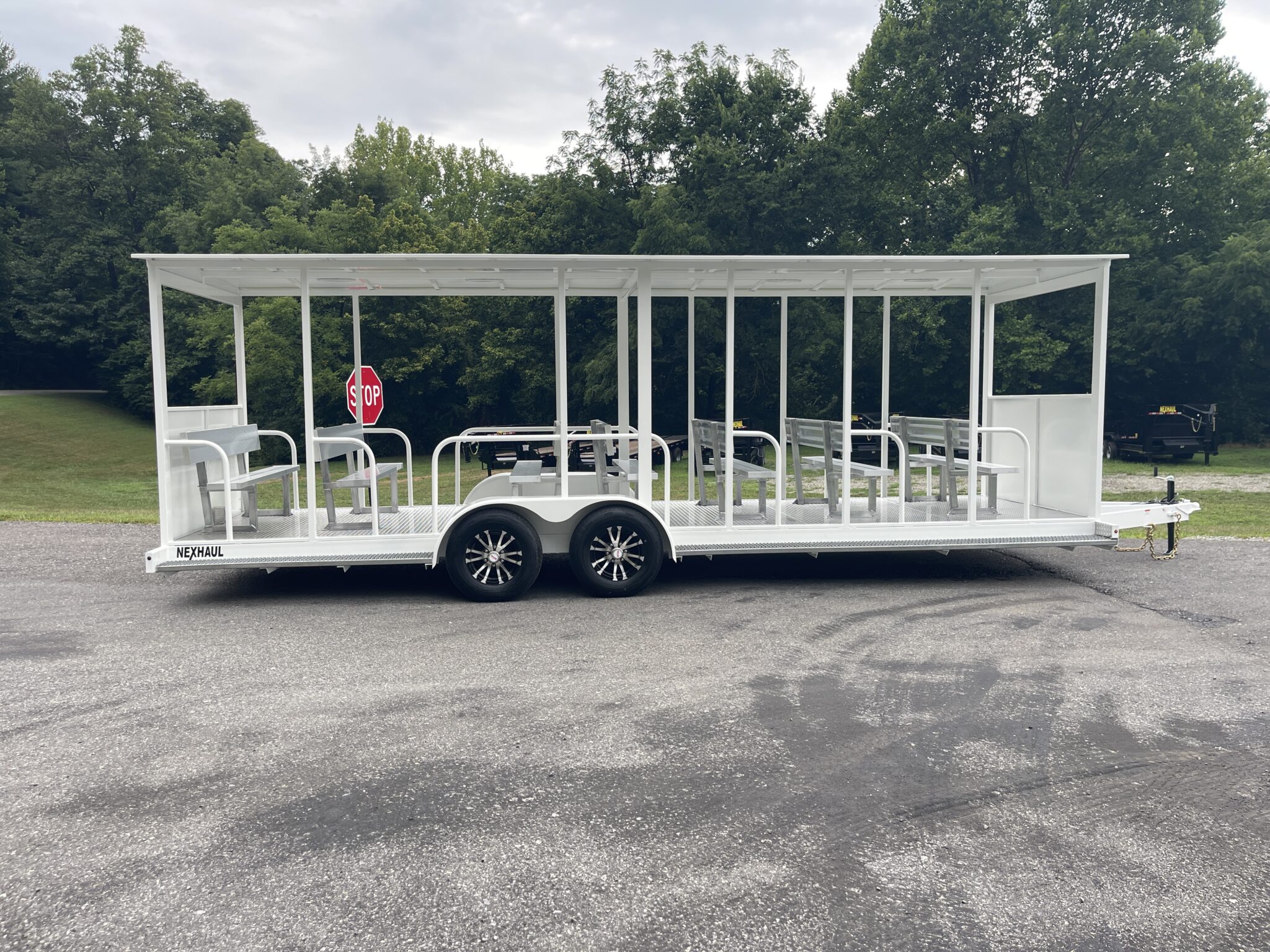 Introducing the New Pro-Line Passenger Tram Trailer: A Revolution in ...